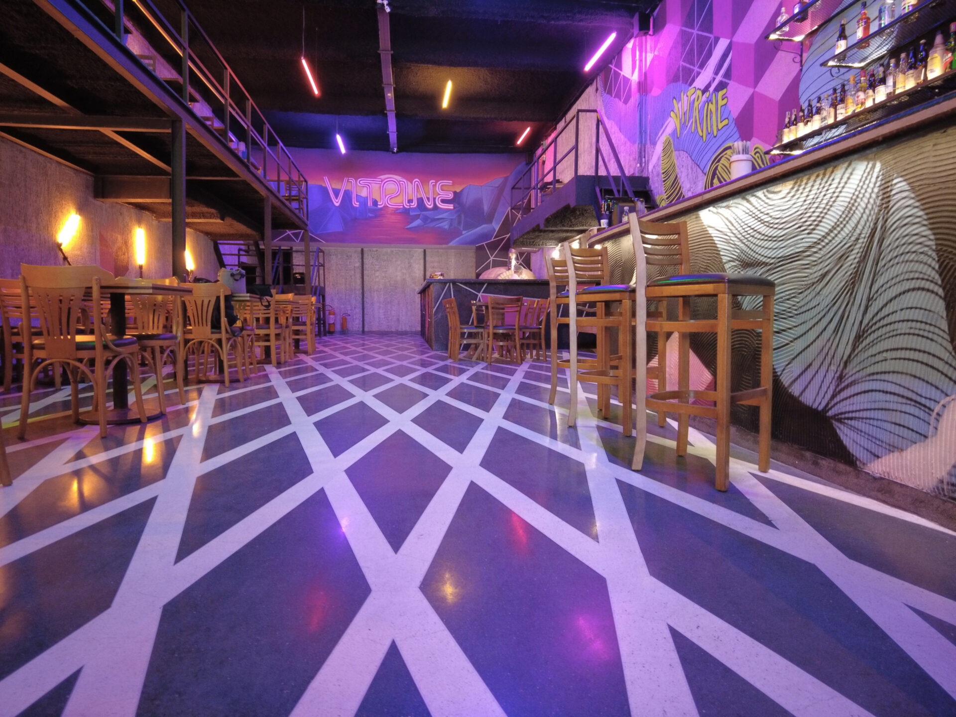 Mural Bar Vitrine – Rua Augusta - Lab Iskor